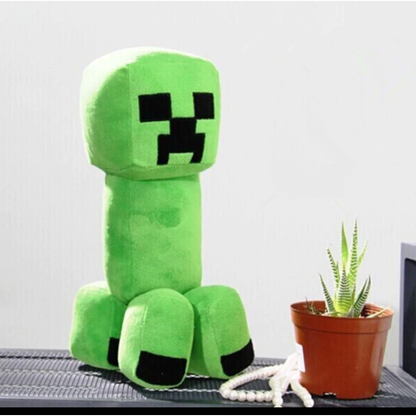 Nagy méretű Minecraft óriás plüss - Creeper (25cm) - 9.990 Ft
