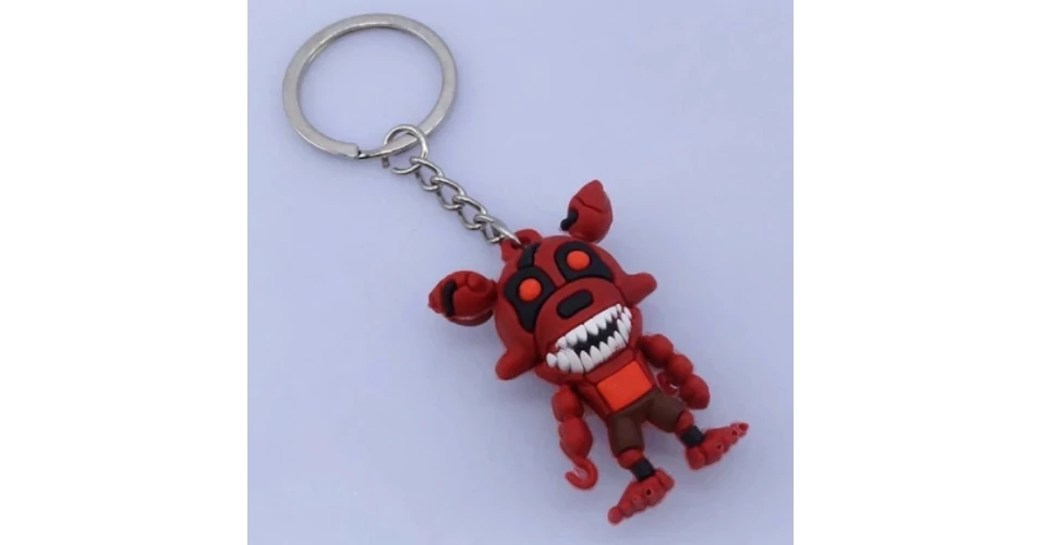 FNAF Five Nights At Freddy's kulcstartó - Foxy robot (4cm) - 1.790 Ft